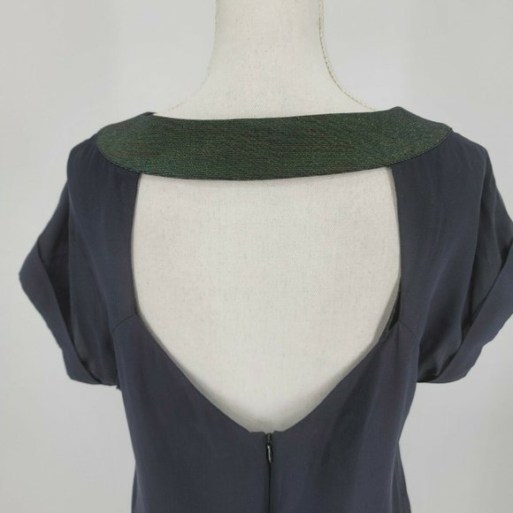 Postella | Dresses | Postella Silk Black Cutout Cocktail Dress Medium ...